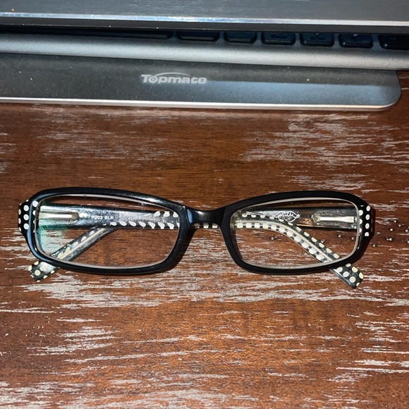 Phoebe Couture | Accessories | Phoebe Couture Black And White Polka Dot ...